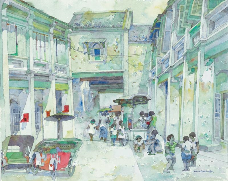 Tan Choon Ghee | ENTRANCE TO KHOO KONGSI (1989) | MutualArt