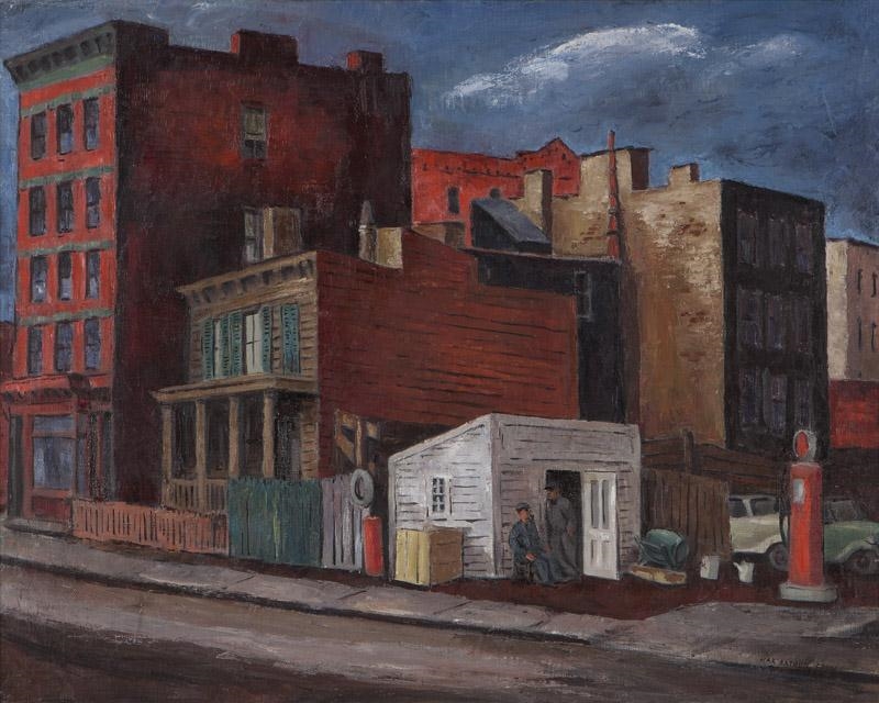 Max Arthur Cohn | New York Street Scene (1935) | MutualArt