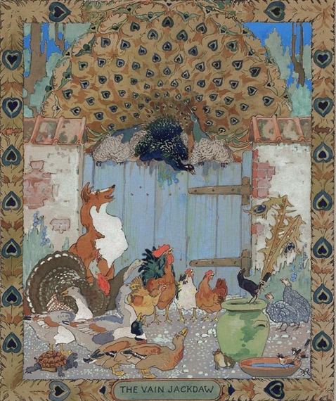 Frederick Richardson | The Vain Jackdaw | MutualArt