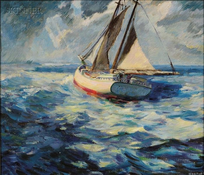 Frederick Lester Sexton | Sailing | MutualArt