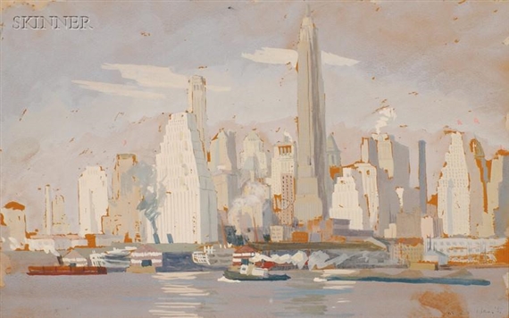 Richard E. Naish | 7 Artworks at Auction | MutualArt