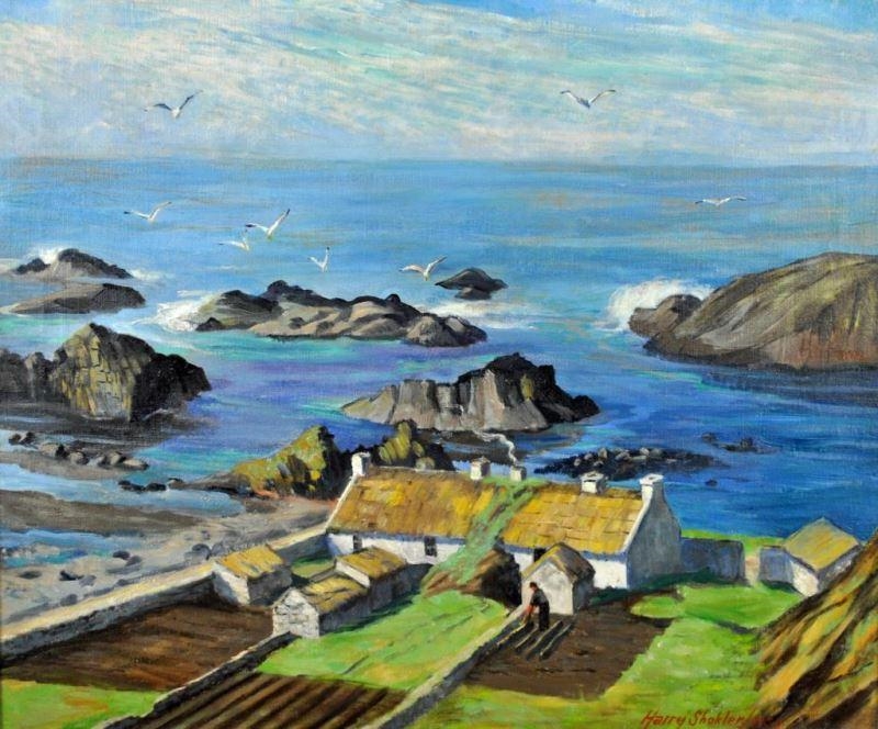 Harry Shokler | Harbor Town (1955) | MutualArt