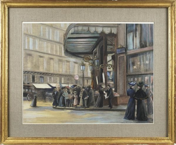 Charles Maurin | Magasins du Louvre | MutualArt