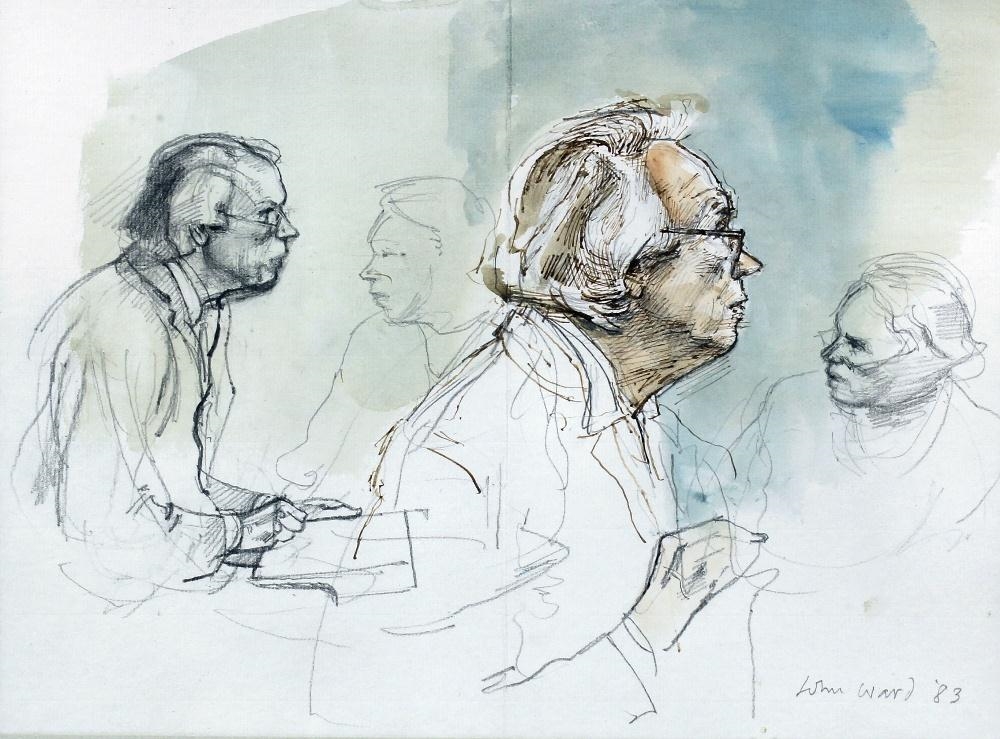 John Stanton Ward | Self portrait (1983) | MutualArt