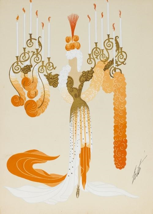 Erté | Trombone costume | MutualArt