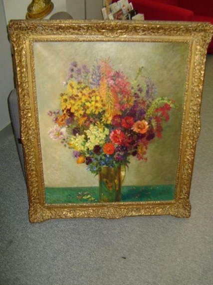 Clare Atwood | Still Life of Flowers (1917) | MutualArt