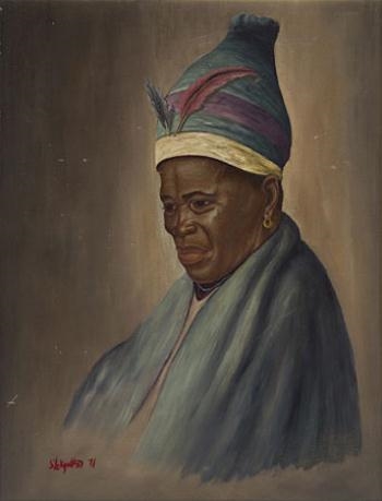 Simon Moroke Lekgetho | Portrait of an African woman | MutualArt