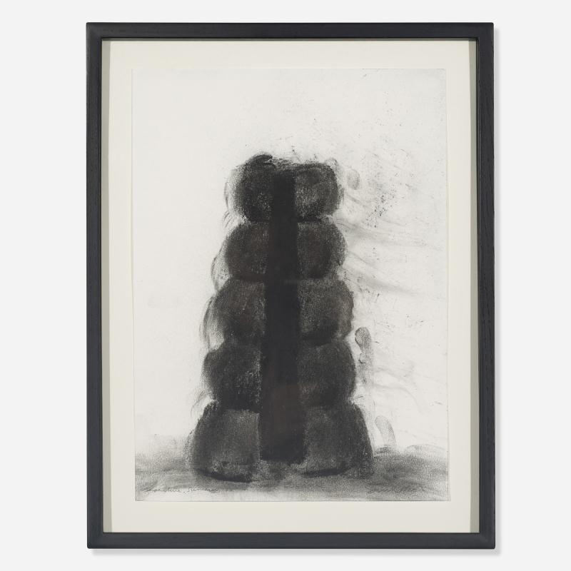David Nash | Group of sculptures for an exhibition (1989) | MutualArt
