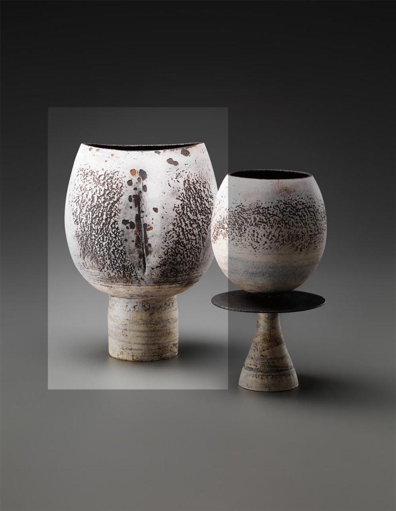 Hans Coper | Cup with vertical indent on cylindrical foot (Circa 1972 ...