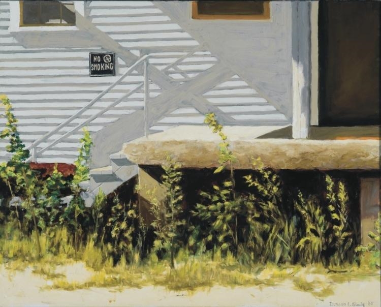 Duncan Slade | C.B. Cummings Dowel Mill, Norway (1965) | MutualArt