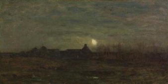 Dwight William Tryon | Landscape at Dusk | MutualArt