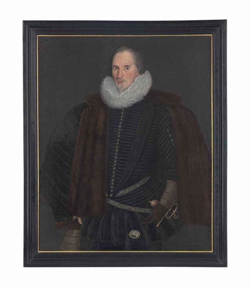 British School, 16th Century | Portrait of Sir John Scudamore (1540 ...