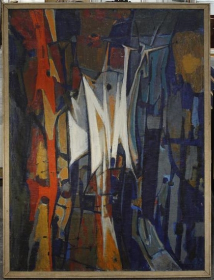 Stuart R. Purser | Atchafalaya Camp, Seminole Indians (1960) | MutualArt