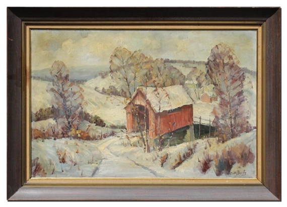 Dorothy Frantz | The Bean Blossom Bridge | MutualArt
