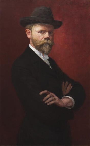 Robert Koehler | Self Portrait (1898) | MutualArt