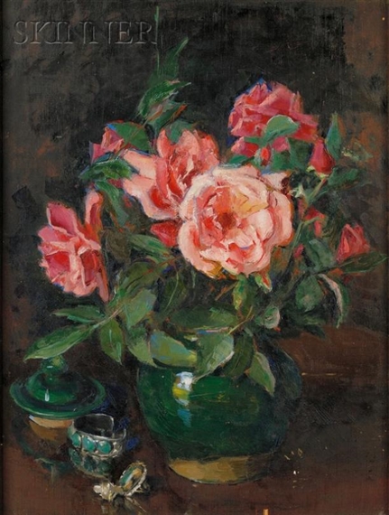 Florence Julia Bach | Still Life with Roses | MutualArt
