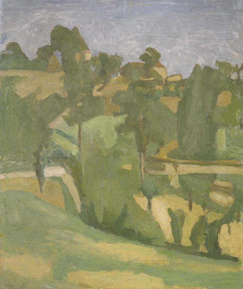 Giorgio Morandi | Paesaggio (Landscape) (1943) | MutualArt