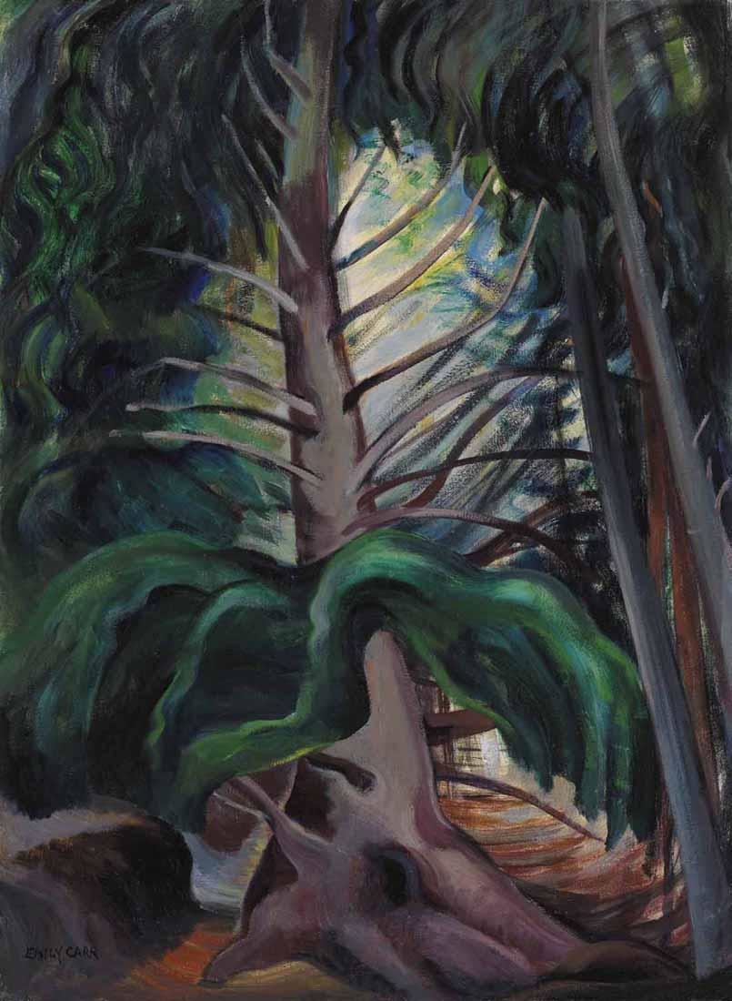 Emily Carr | Tossed by the Wind (1939) | MutualArt