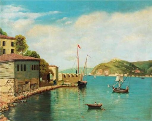 Simon Agopian | The Entrance of the Souks in Constantinople (1905 ...