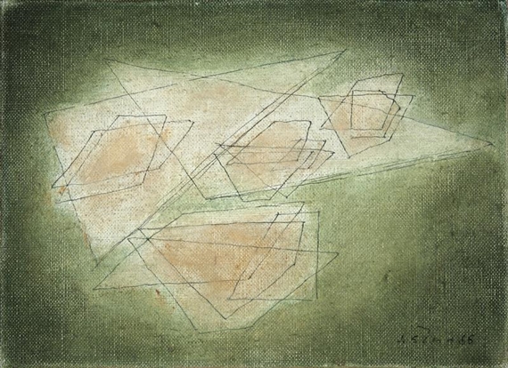 Josef Sima | Metamorphosis (1966) | MutualArt