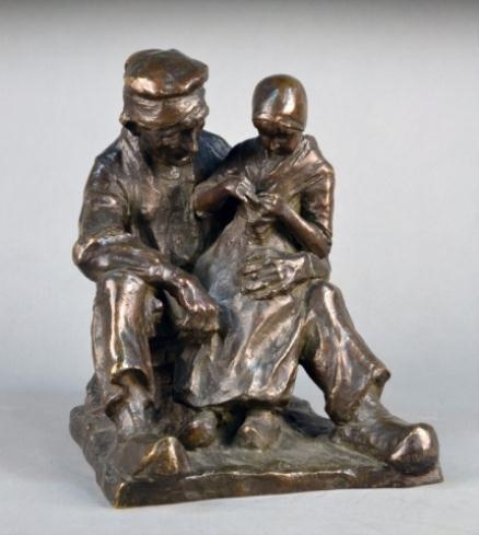 Charles Van Wijk | Father and daughter | MutualArt