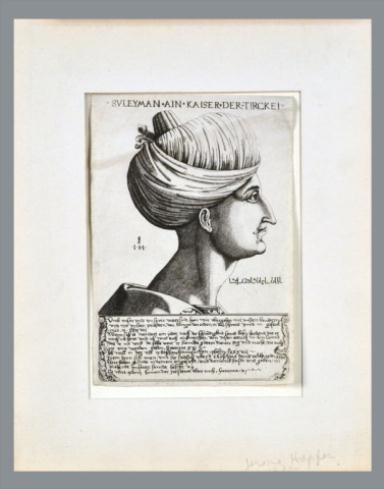 Hieronymus Hopfer | The Sultan Sulezman | MutualArt