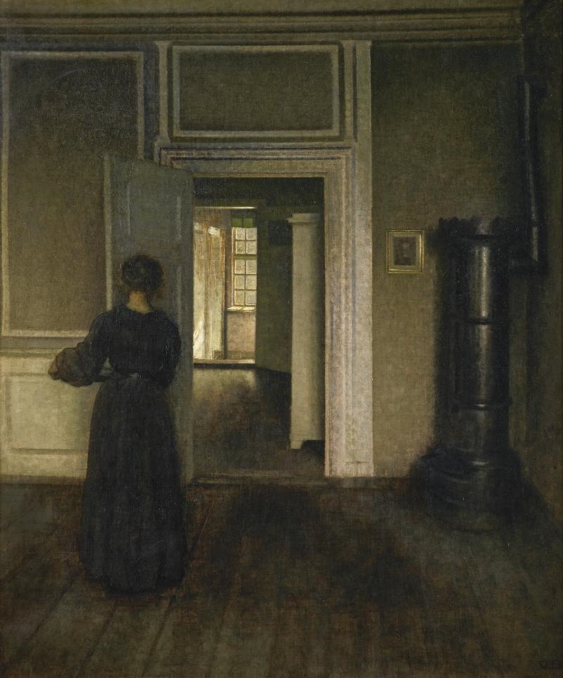 Vilhelm Hammershøi | INTERIOR, STRANDGADE 30 | MutualArt
