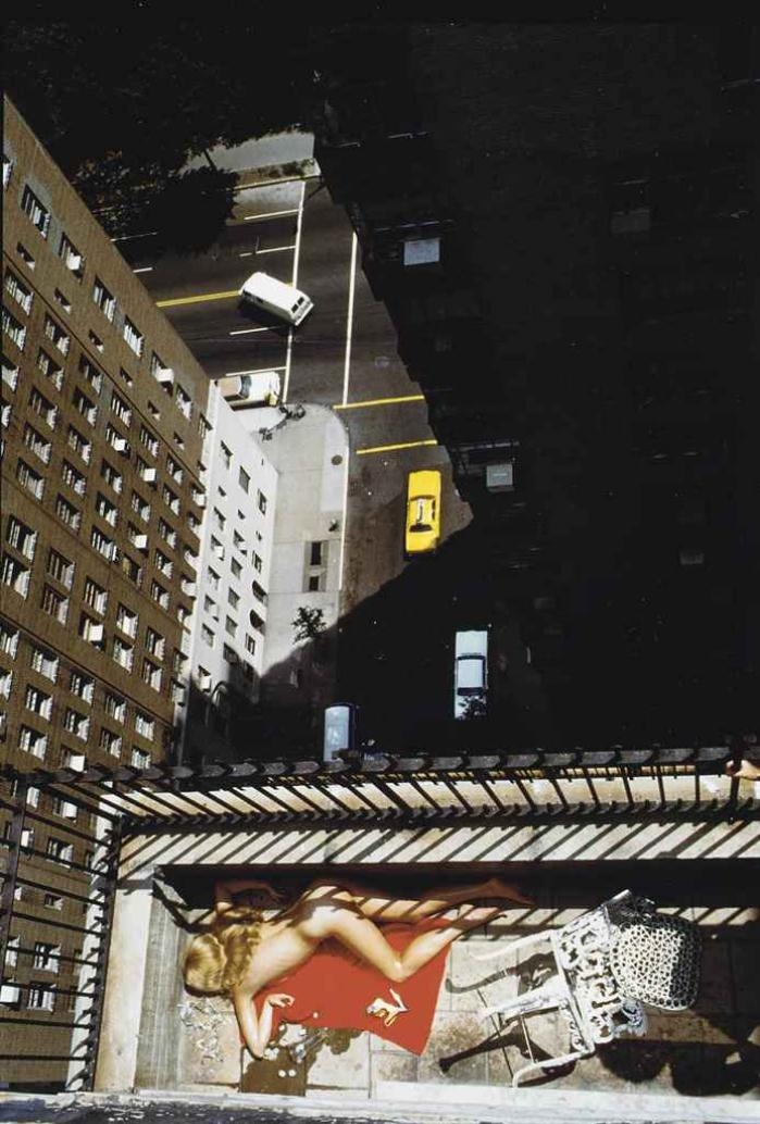 Helmut Newton | Patti Hansen & Winnie Hollman for Xavier Coiffures, New ...