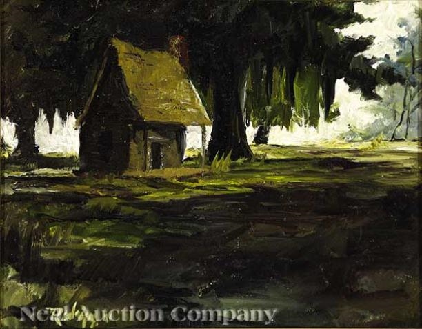 George Rodrigue | Cabin in the Bayou | MutualArt