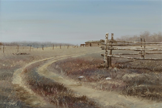 Allen Sapp | Alec Nicotines Place on Red Pheasant Reserve (1972 ...