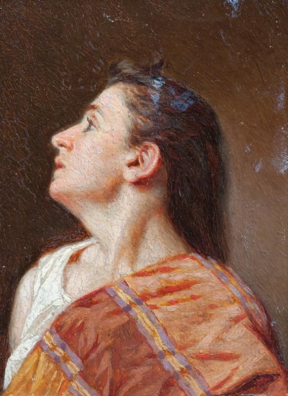 Juan Manuel Blanes | Modelo Florentina (Circa 1863) | MutualArt