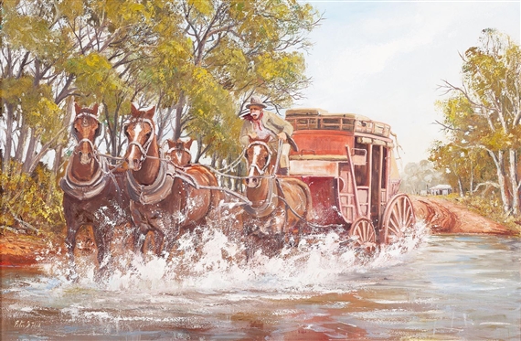Peter J. Hill | The River Crossing | MutualArt