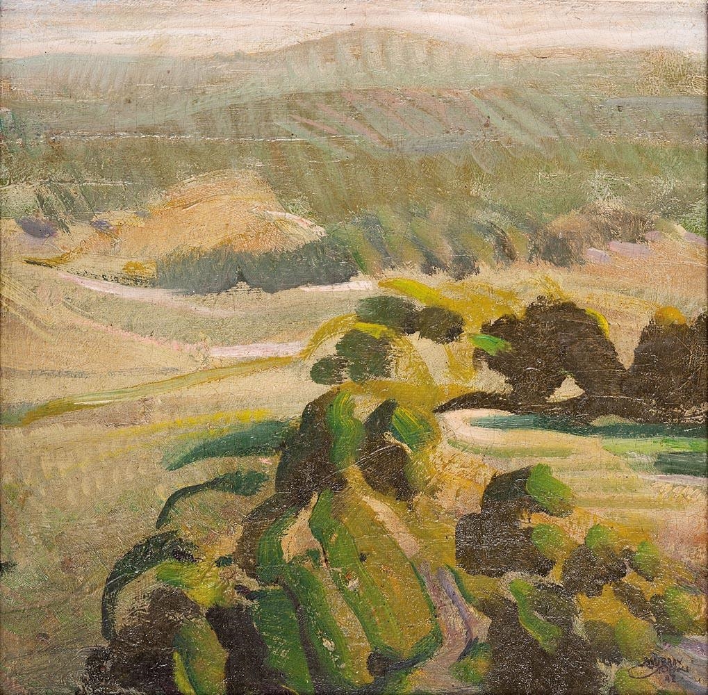 Vaughan Murray Griffin | Untitled (Modernist Landscape) (1936 - 1947 ...