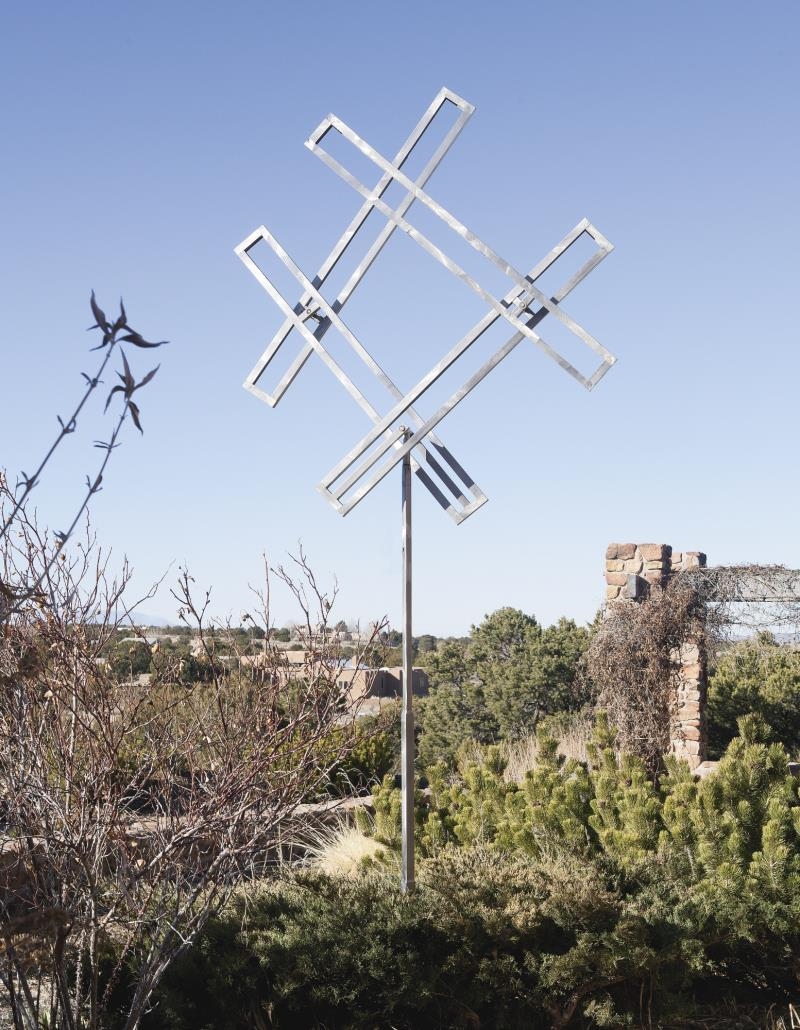 George Rickey | FIVE OPEN RECTANGLES DIAGONAL JOINTED GYRATORY (1996 ...