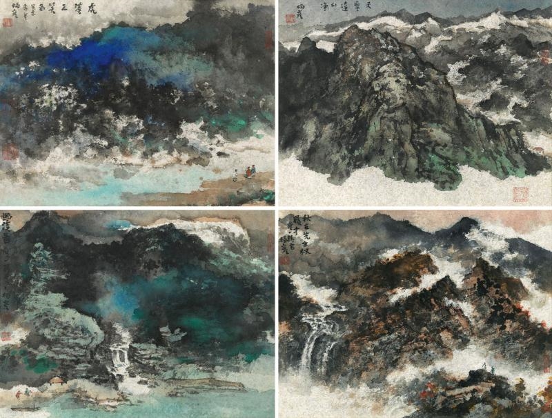 Yang Yan | 4 WORKS: LANDSCAPES | MutualArt