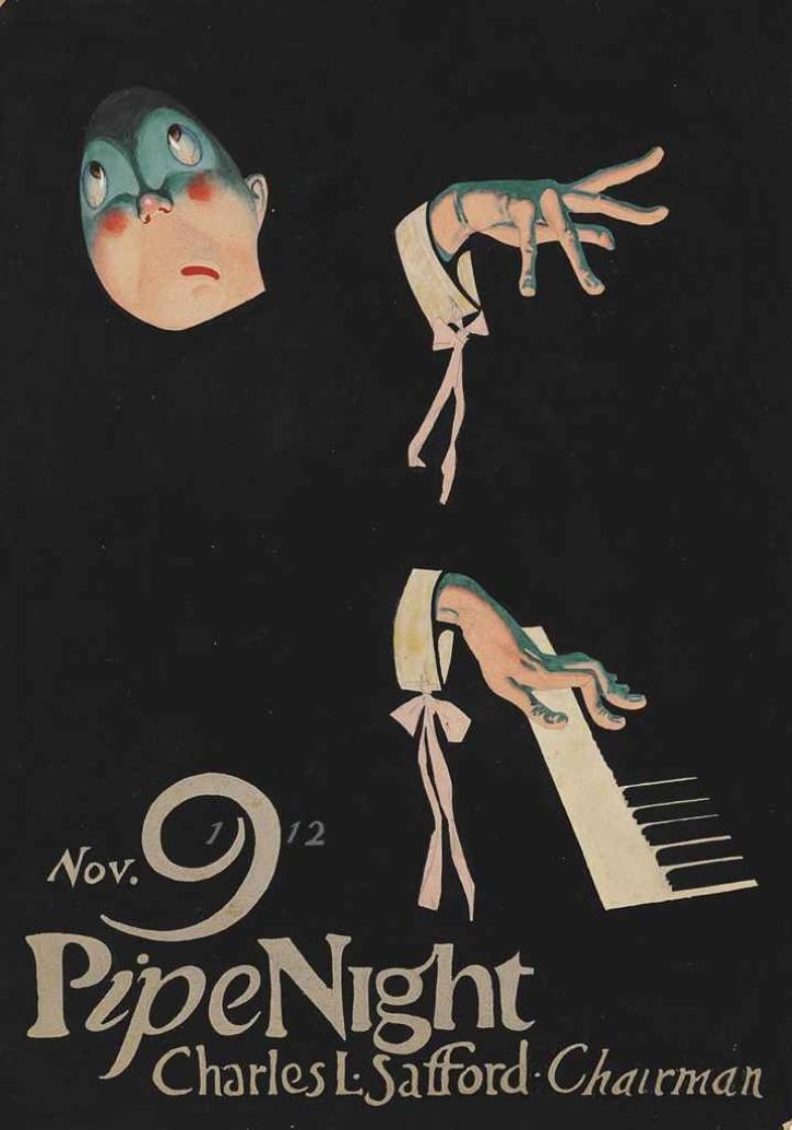 Maxfield Parrish | Pipe Night (1909) | MutualArt