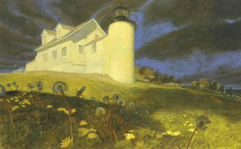 Jamie Wyeth | ORCA BATES (1990) | MutualArt
