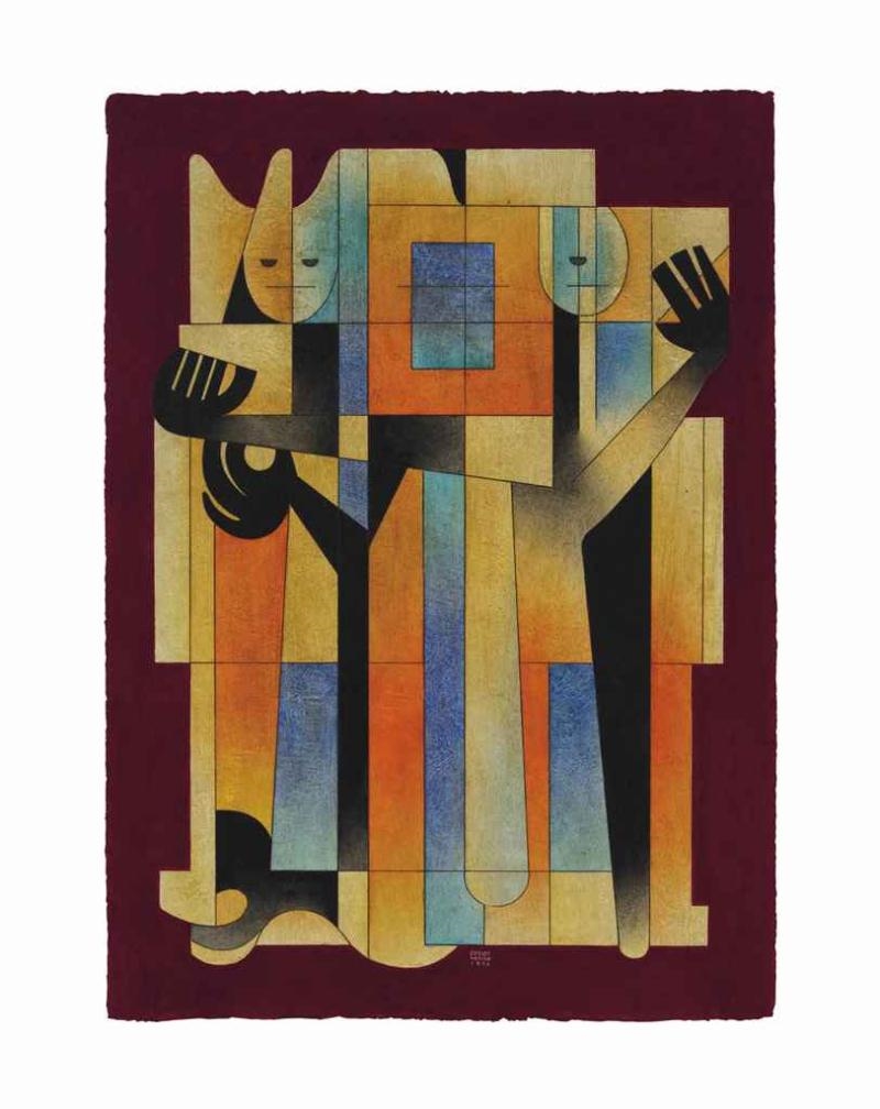 Carlos Mérida | Untitled (1964) | MutualArt