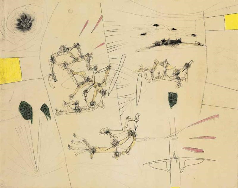 Roberto Matta | Péage de Venus (1967) | MutualArt