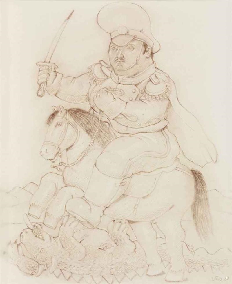 Fernando Botero | Country Wedding (2009) | MutualArt