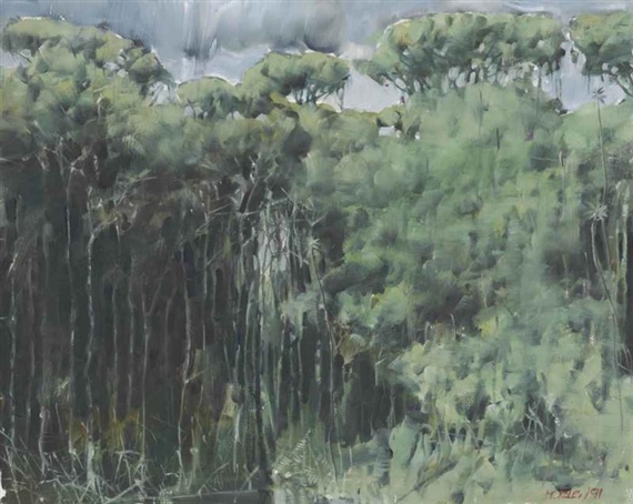 Armando Morales | La selva (1991) | MutualArt