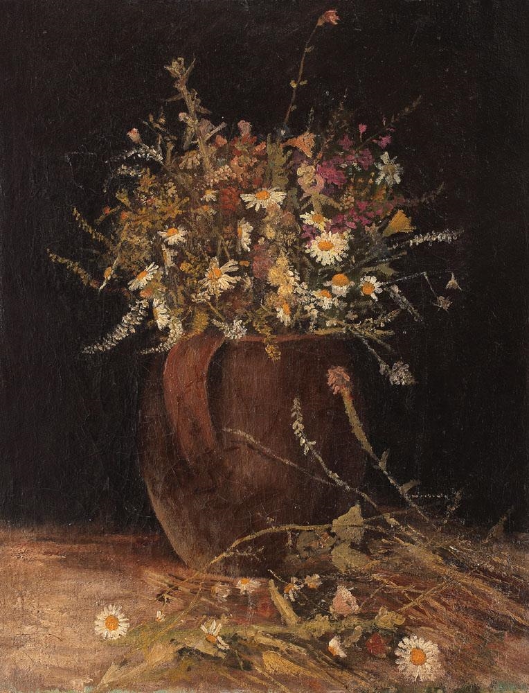 Ioan Andreescu | Ulcică cu flori de câmp | MutualArt