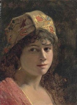 Theodoros Rallis | Un fleurt à Mégara | MutualArt