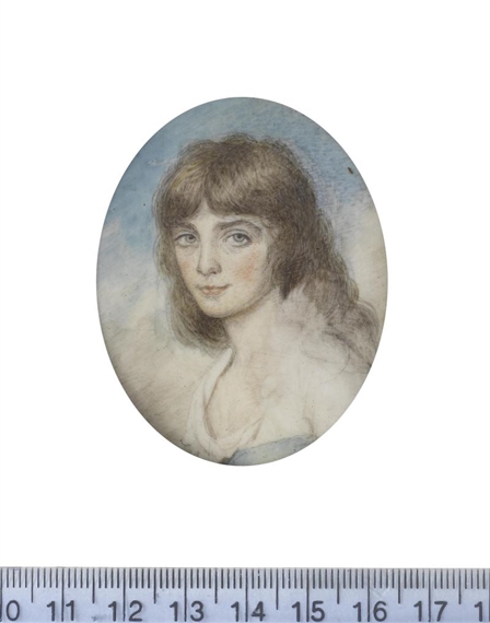 Richard Cosway | miniatures of Young Ladies and Children, said to ...