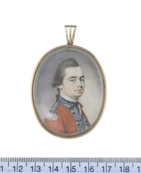 Philip Jean | An Infantry Officer called Captain Clerk, wearing scarlet ...