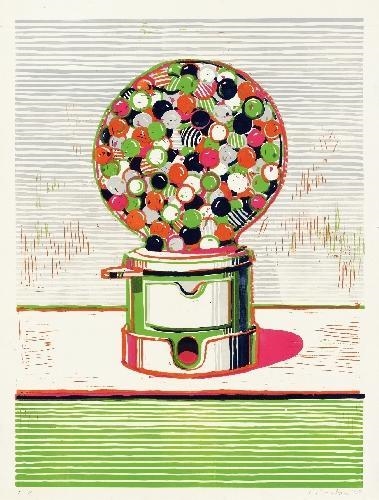 Wayne Thiebaud | Gumball Machine (1970) | MutualArt