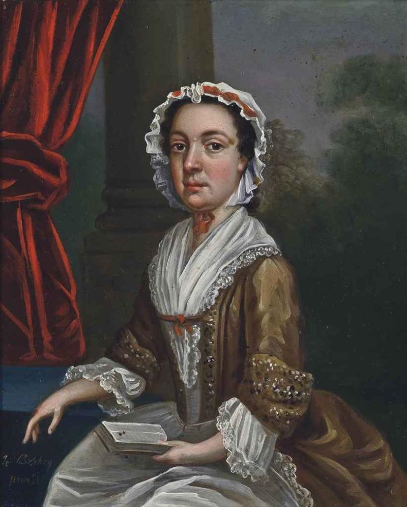 British School, 18th Century | Portrait of Captain Godwin, afterwards ...