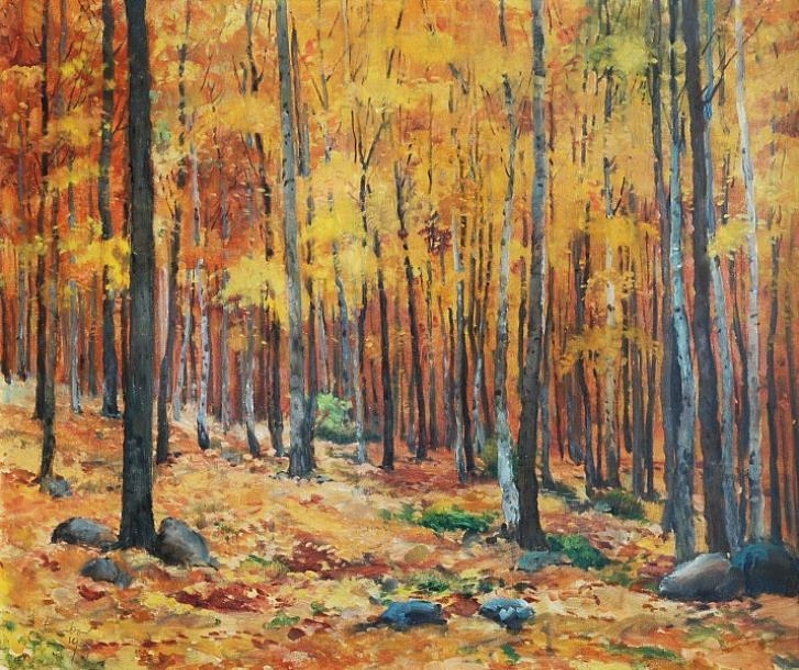 Josef Jambor | Forestry stillness (1929) | MutualArt