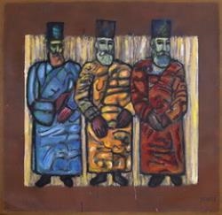Stass Paraskos | The three Hierarchs | MutualArt