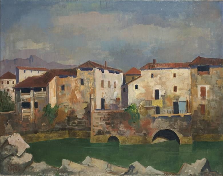 Karl Hofer | Bodenseelandschaft (1939) | MutualArt